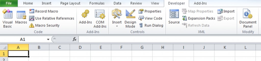 Work with Excel 2010 VBA | Code References
